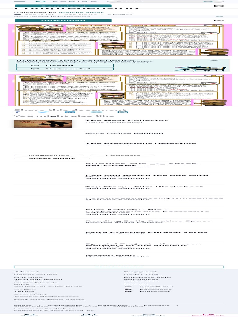 Detective Stories Reading Comprehension PDF | PDF | Scribd