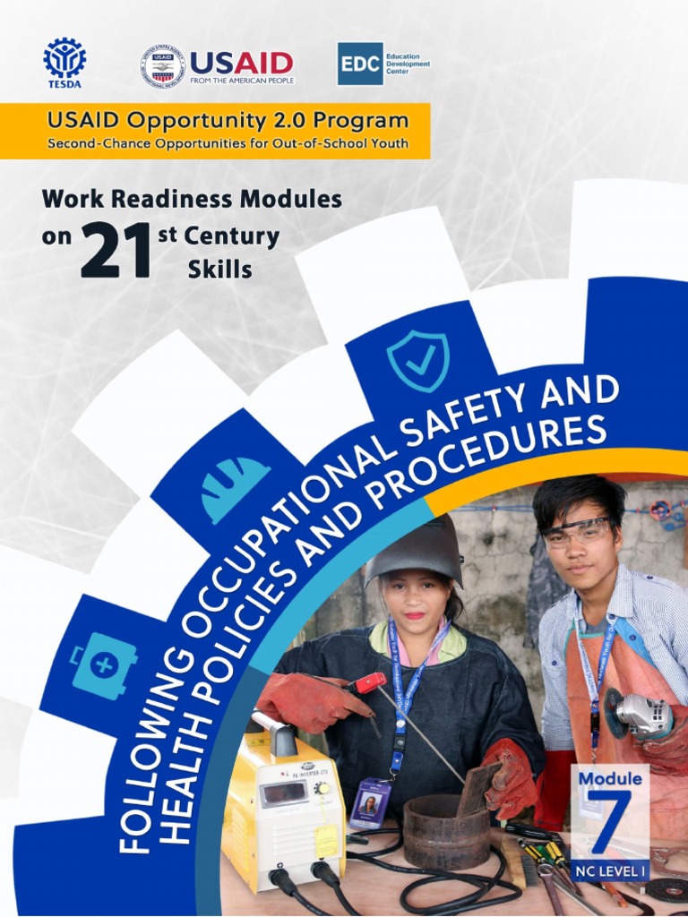 Module 7 - NC I - Following OSH Policies and Procedures - Final | PDF | Occupational Safety And ...
