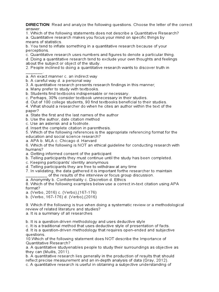 PR 2 Exam For Submission | PDF | Conceptual Model | Hypothesis