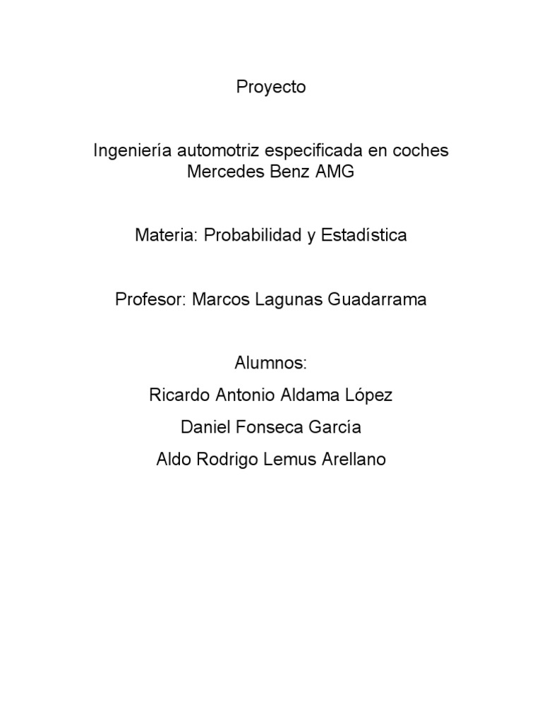 Características de Mercedes-AMG | PDF | Mercedes Benz | Fabricantes de ...