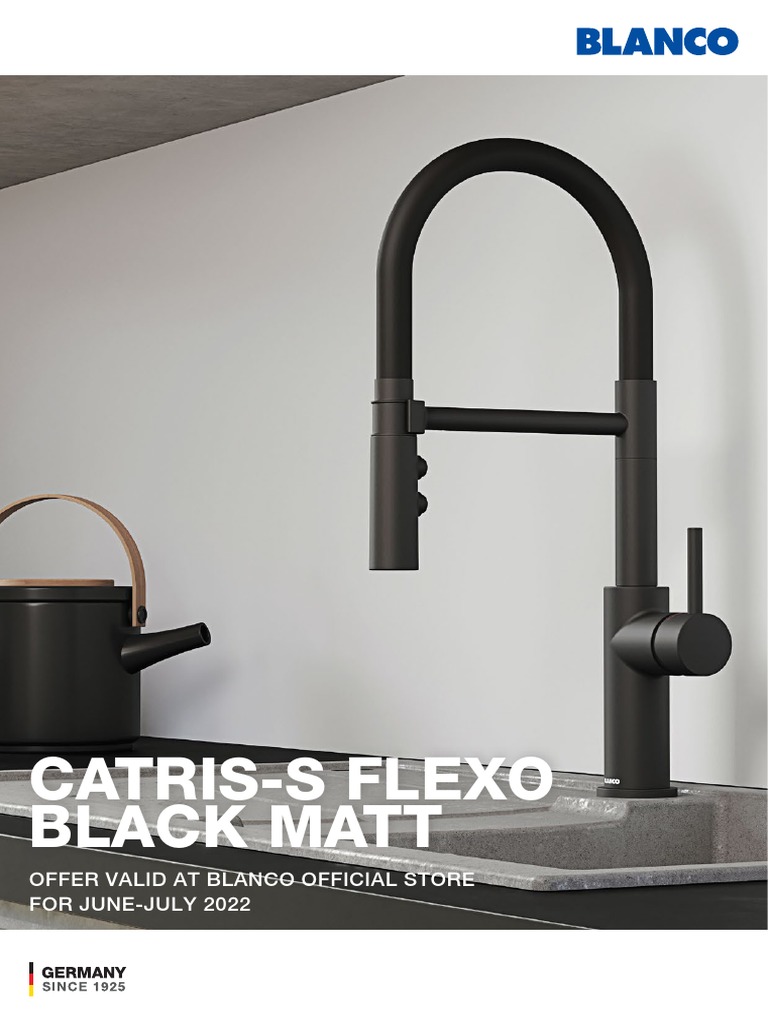 BLANCO CATRIS-S FLEXO KITCHEN MIXER TAP | PDF | Tap (Valve) | Home ...