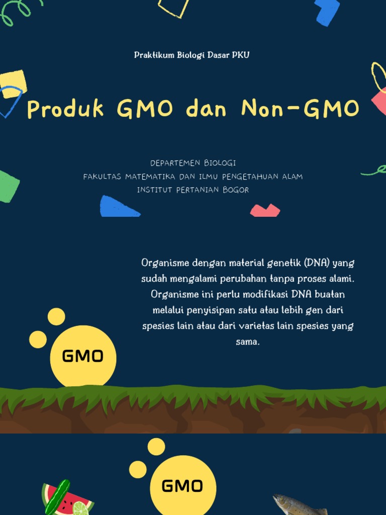9 - PPT GMO Dan Non-GMO | PDF