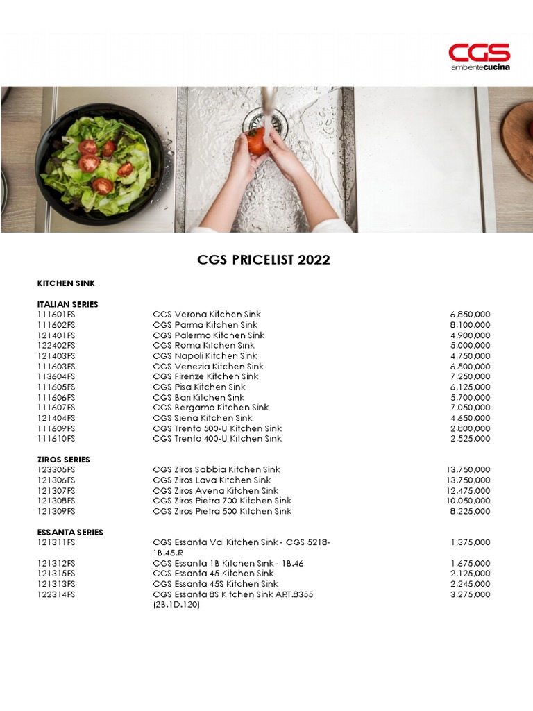 Pricelist CGS - Final 2022 June | PDF | Football Teams | Association ...