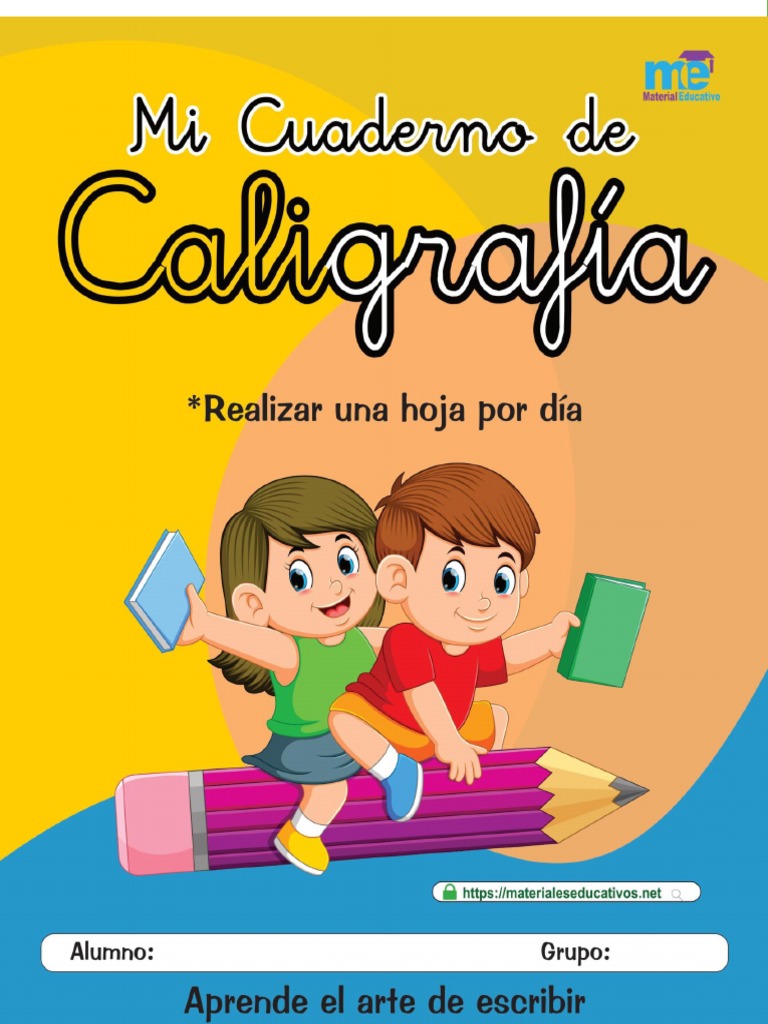 Mi Cuaderno de Caligrafia Abc | PDF