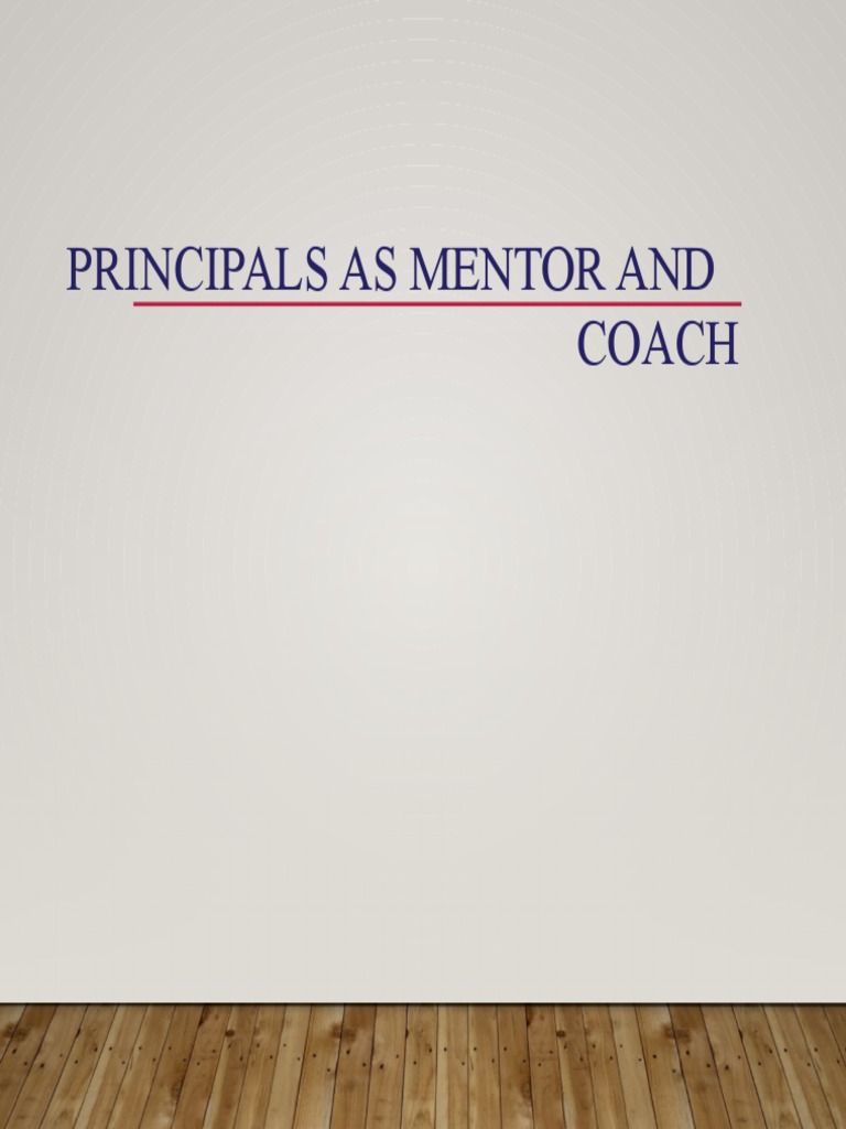 Jeff Mentor and Coach | PDF