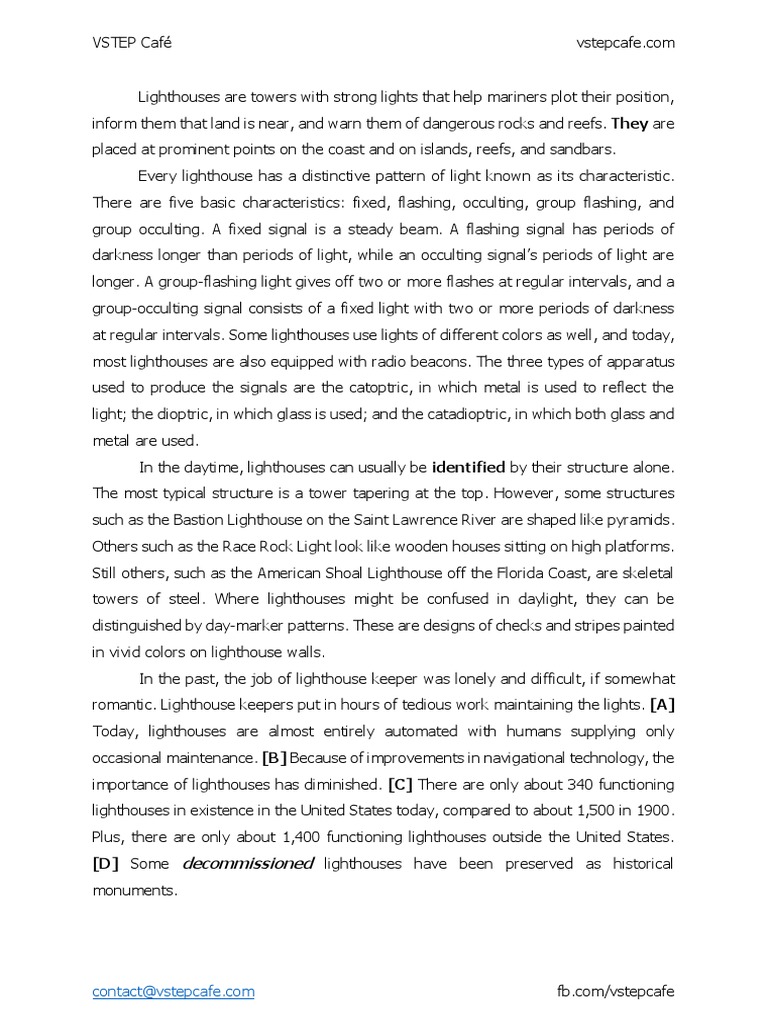 The Evolution of Lighthouses: From Vital Navigation Aids to Automated ...