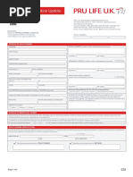 Unified PRBS Update Form | PDF