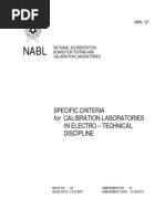 Nabl 129 | PDF | Weighing Scale | Calibration