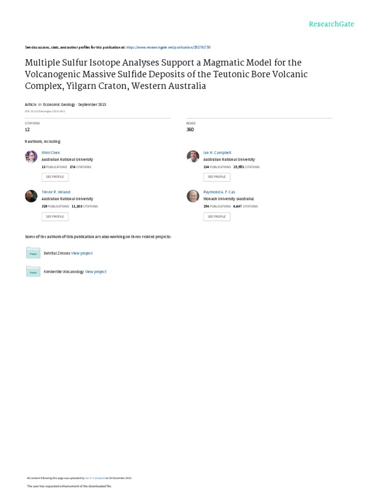 VMS AUSTRALIA MMChenetal2015 | PDF