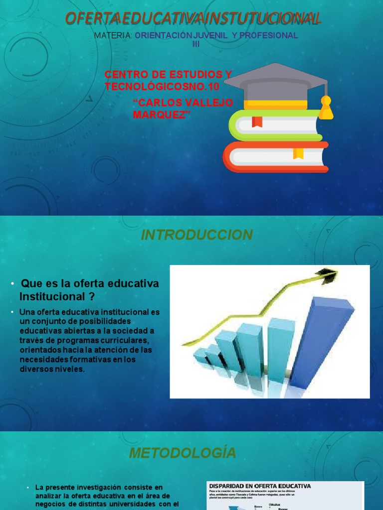 OFERTA EDUCATIVA INSTUTUCIONAL Final | PDF | Universidad | México