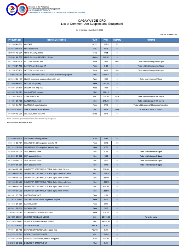 List of CSE 11-07 | PDF | Printer (Computing) | Equipment List of CSE 11-07 | PDF | Printer (Computing) | Equipment