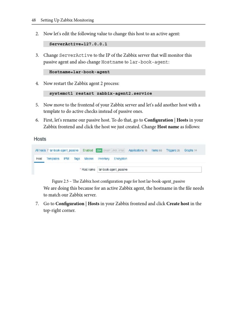 Zabbix 5 IT Infrastructure Monitoring Cookbook71-80 | Download Free PDF | Server (Computing ...