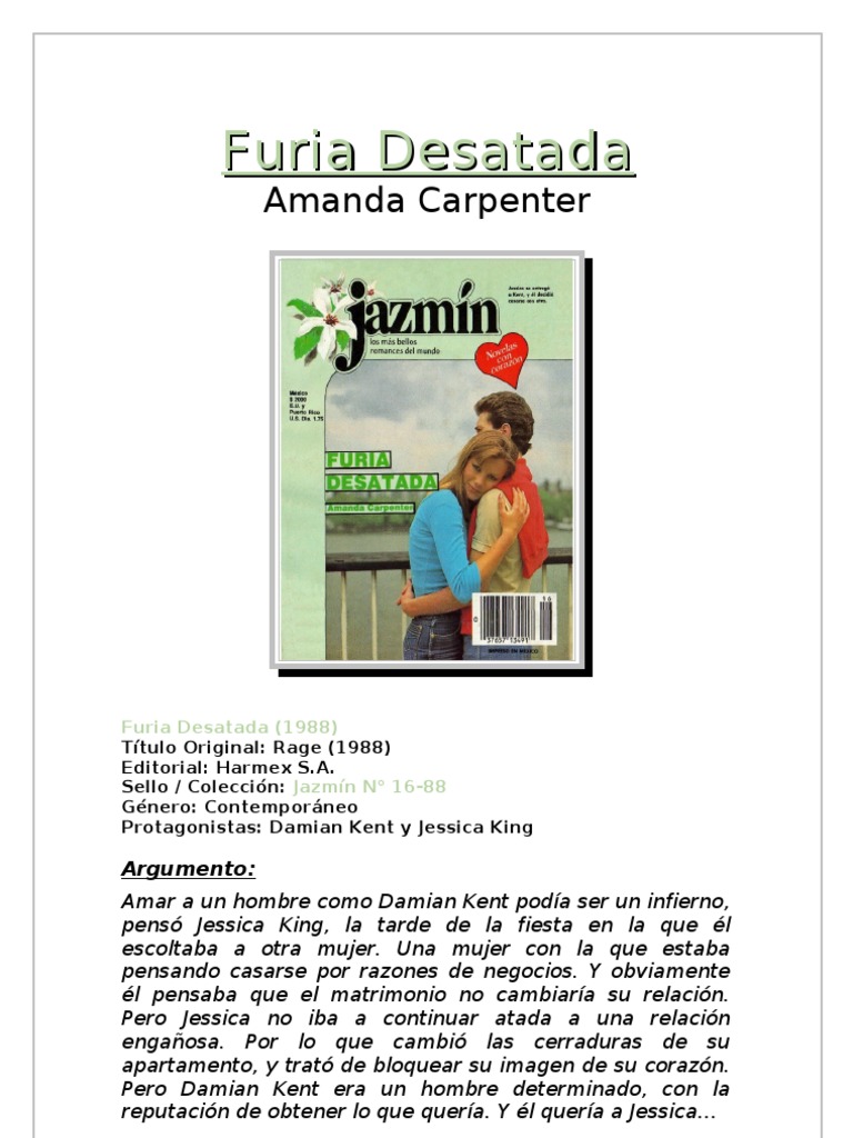 Amanda Carpenter - Furia Desatada | PDF | Madonna (animadora) | Amor