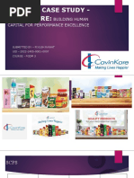 CAVINKARE-Case Study | PDF | Performance Appraisal | Business