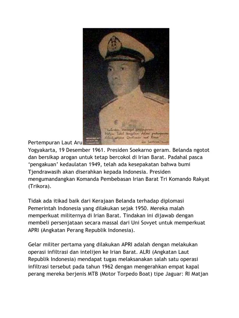 Pertempuran Laut Aru | PDF | Perjalanan