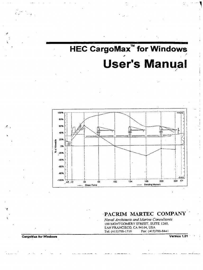 HEC Cargomax For Windows - Users Manual | PDF | Menu (Computing ...