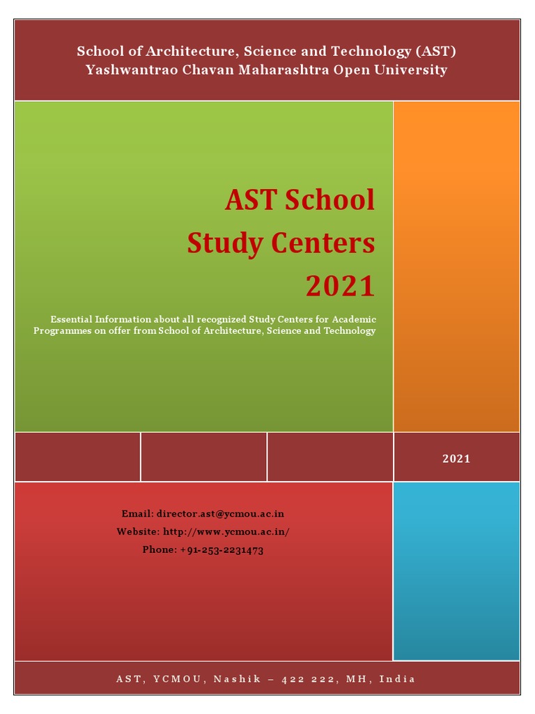 AST Study Centers 2021 Updated Till 25oct2021 GOVT DATA | PDF | Engineering