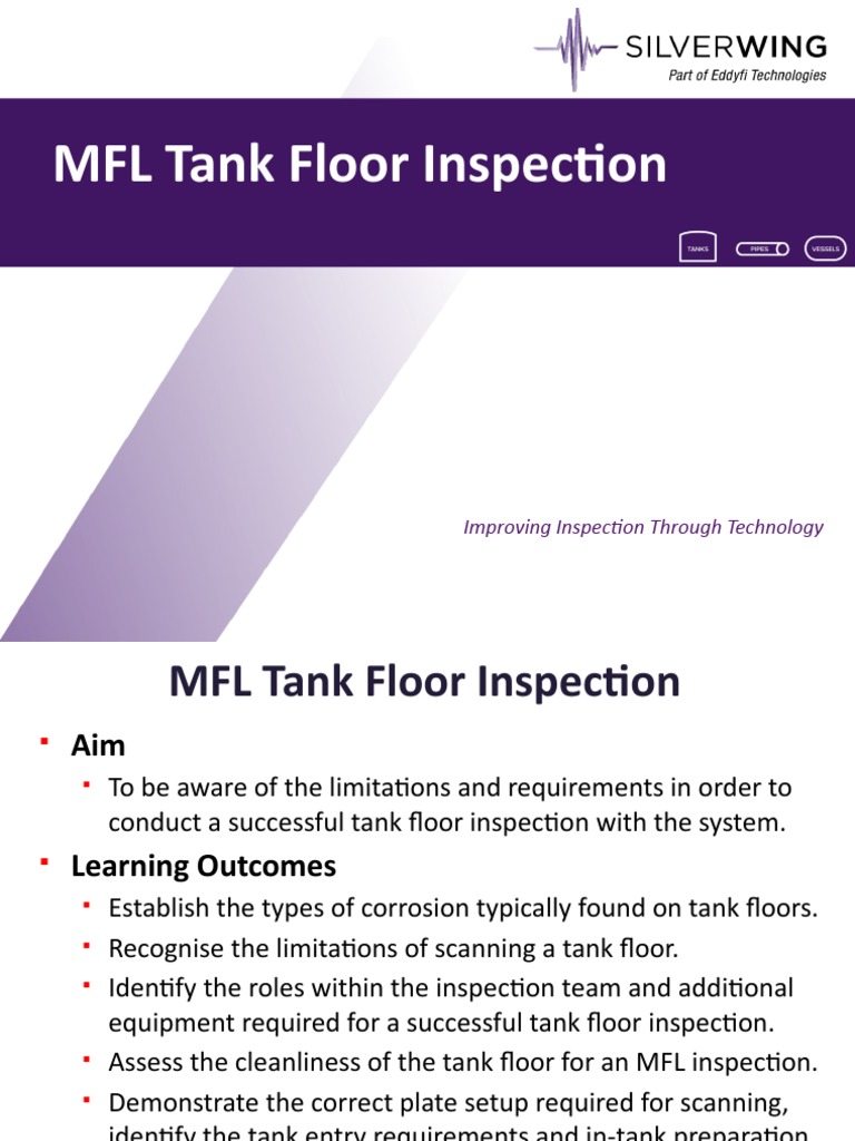 Section 3 - MFL Tank Floor Inspection - Rev 1 | PDF | Image Scanner ...
