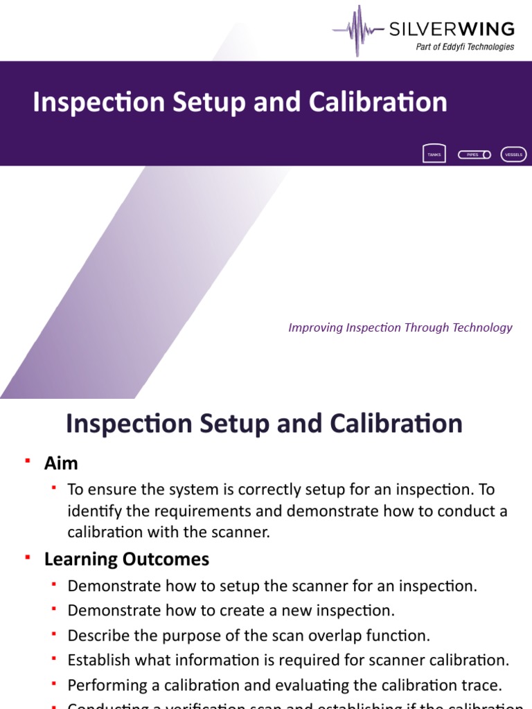 Section 5 - Inspection Setup and Calibration - Rev 1 | PDF | Image ...