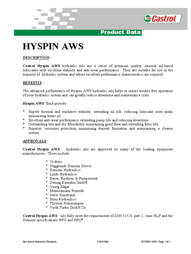 Hyspin Aws | PDF