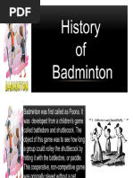 Badminton Rules and Mechanics Overview | PDF
