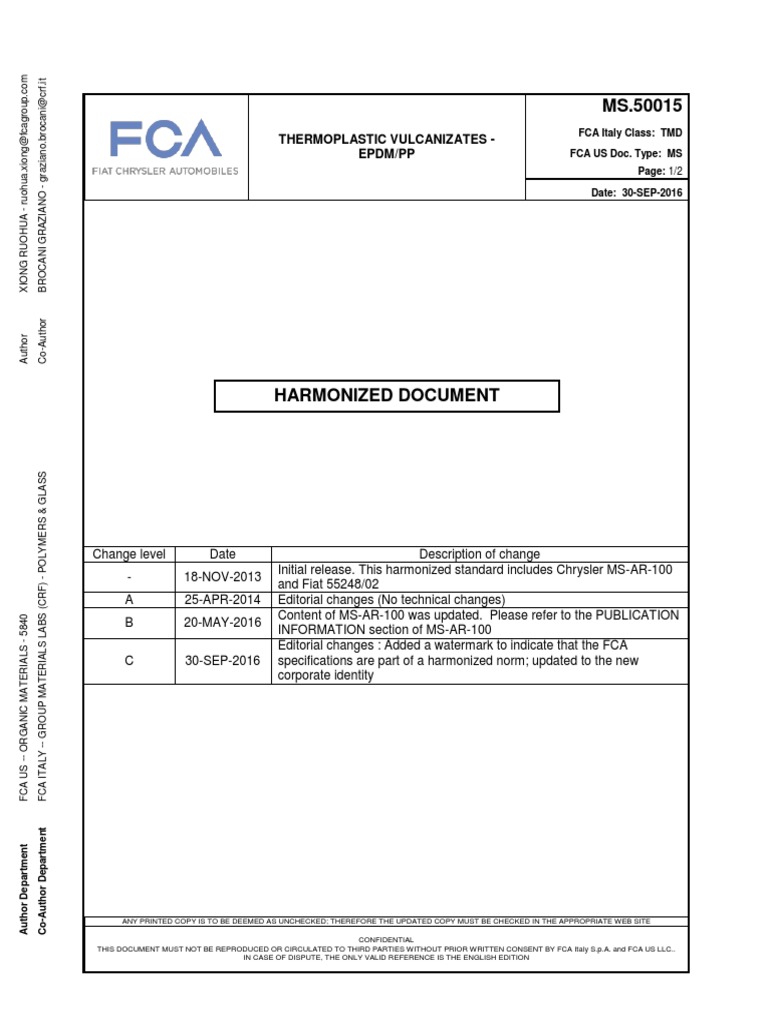 MS.50015 | Download Free PDF | Chrysler