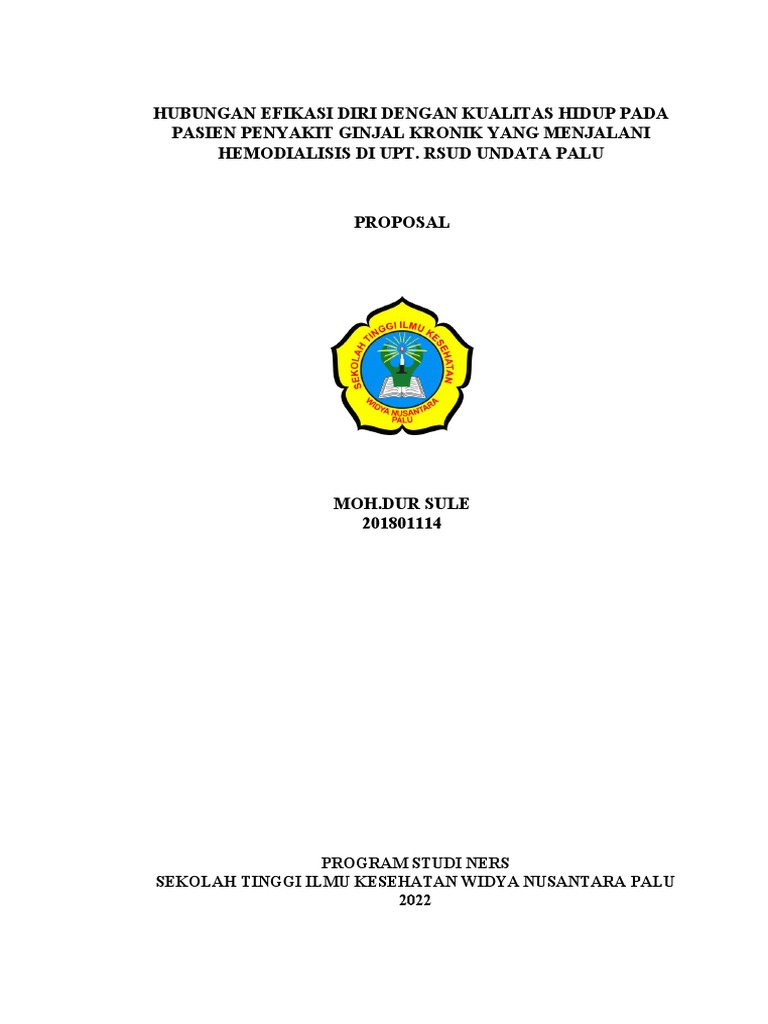 Moh - Dur Sule 201801114 (Proposal Cek 2) | PDF