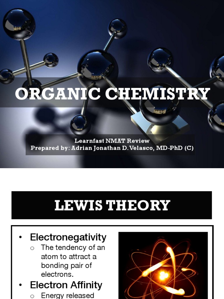 NMAT-Org-Chem - Biochem Lecture (1-JD | PDF | Chemical Bond | Nucleic Acids