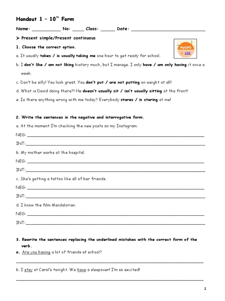 Handout 1 10 Basic | PDF | Languages | Foreign Language Studies