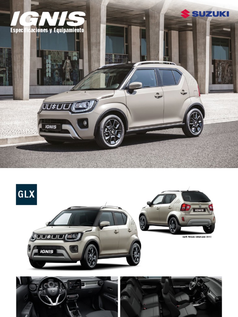 Suzuki IGNIS FICHA 2021 ESP | PDF | Airbag | Vehículo de motor