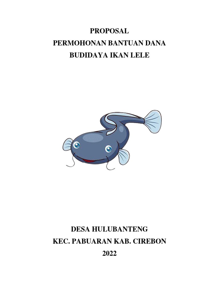 PROPOSAL Budidaya Ikan Lele | PDF