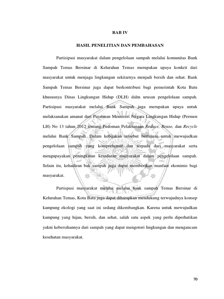 Bab Iv | PDF | Karier & Perkembangan