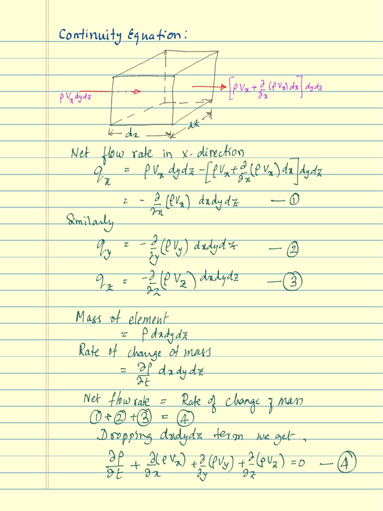 Class2.2 ControlVolume GE Derivation | PDF | Thermodynamics ...