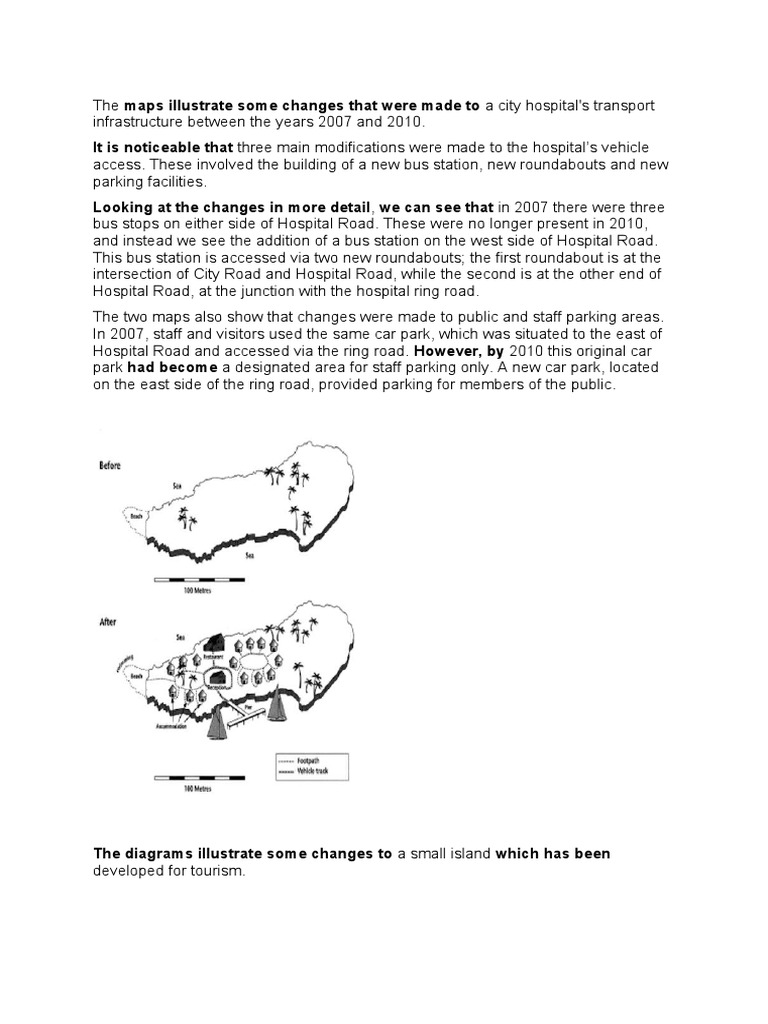 Ielts Maps | PDF | Road | Bus
