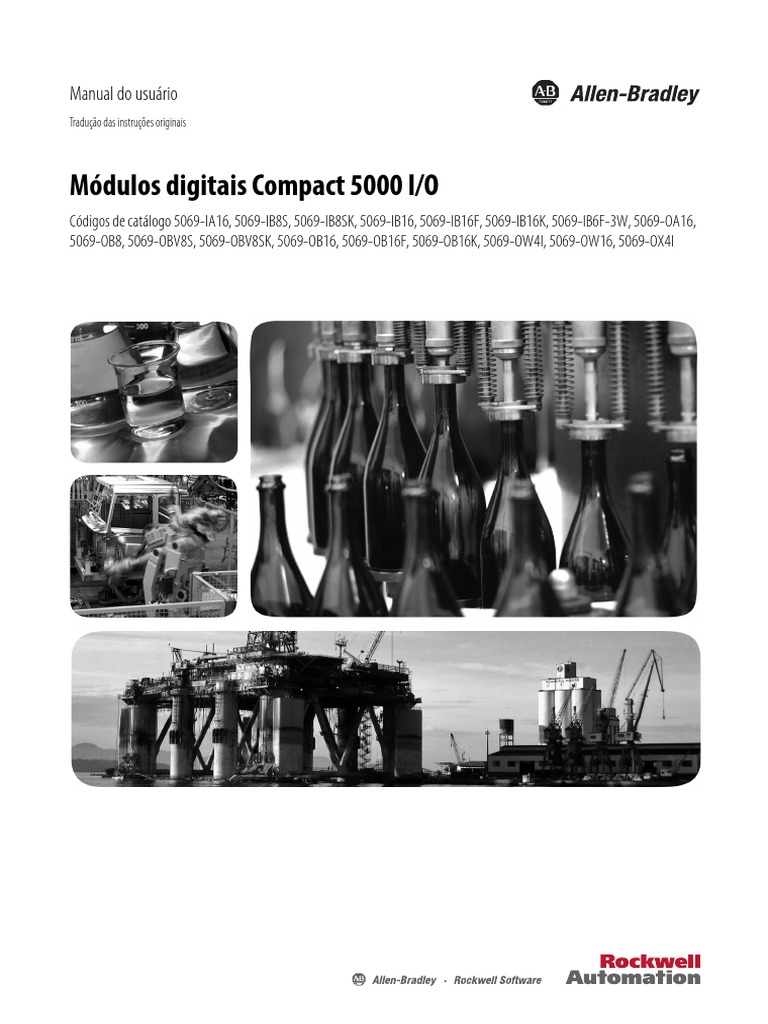 Módulos Digitais Compact 5000 I/O: Manual Do Usuário | PDF | Engenharia ...