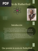 Modelo Atómico de Rutherford | PDF