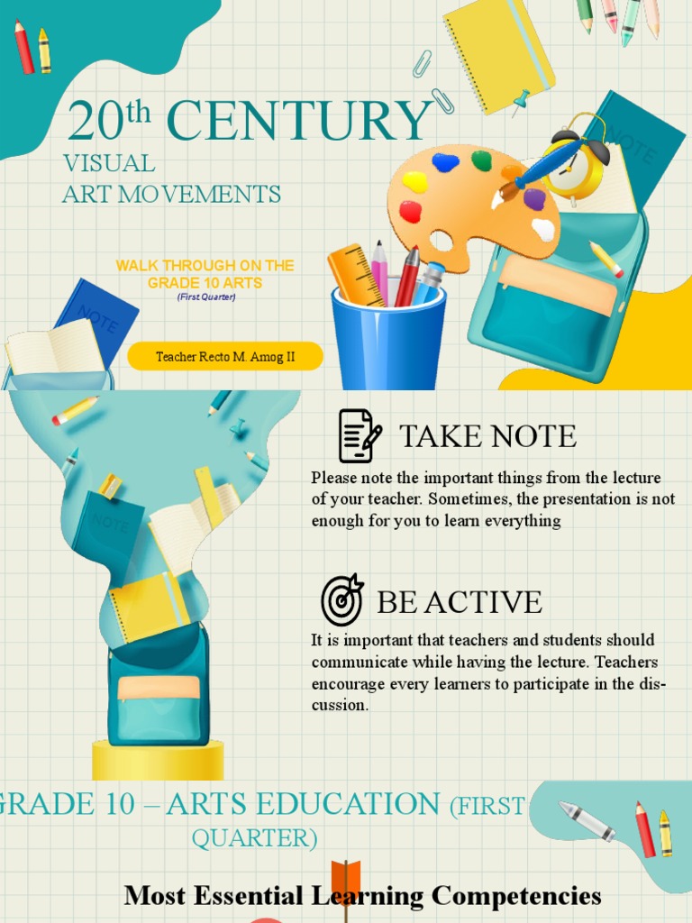 Twentieth Century Visual Art Movements: A Guide to Impressionism, Expressionism, Abstractionism ...