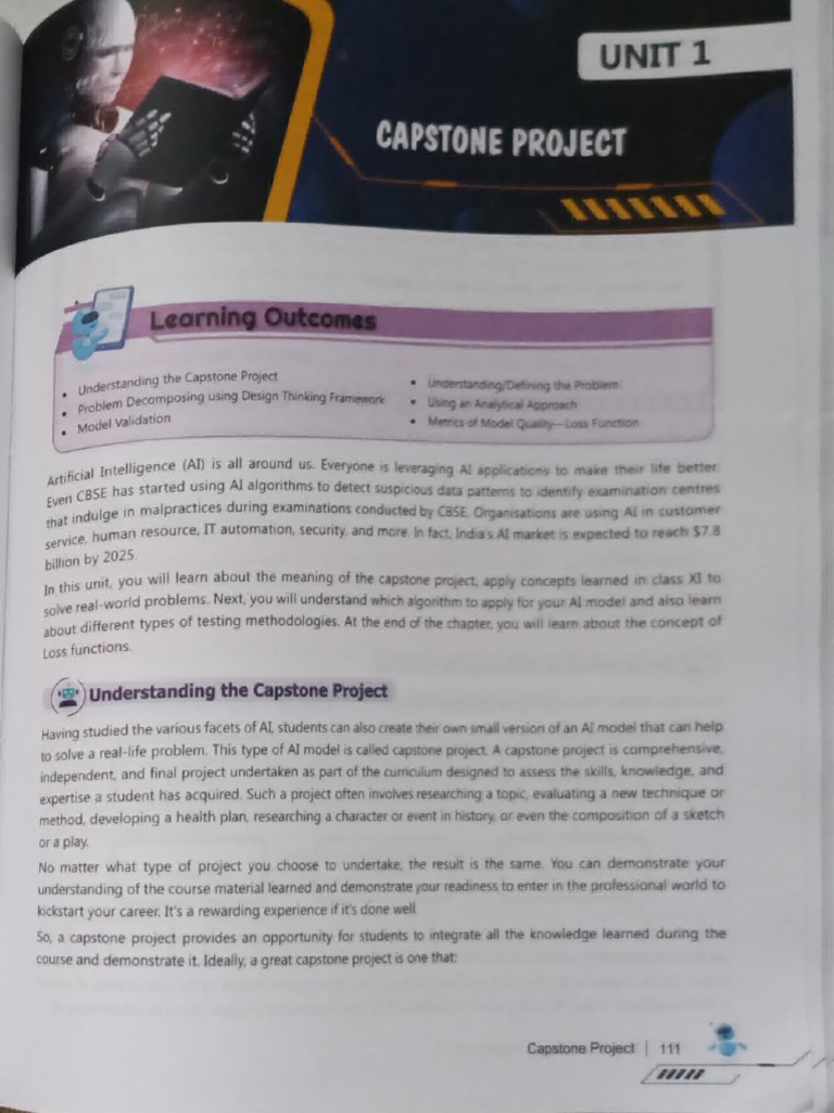 Understanding the Capstone Project: An Introduction to Solving Real ...