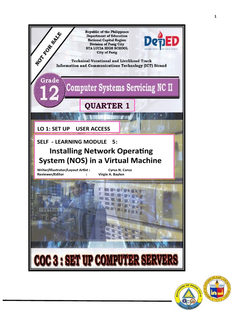 TVL CSS 12 Q1 M5 | PDF | Computer Network | Operating System