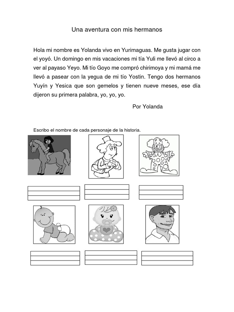 Ficha Adicional Lectura | PDF