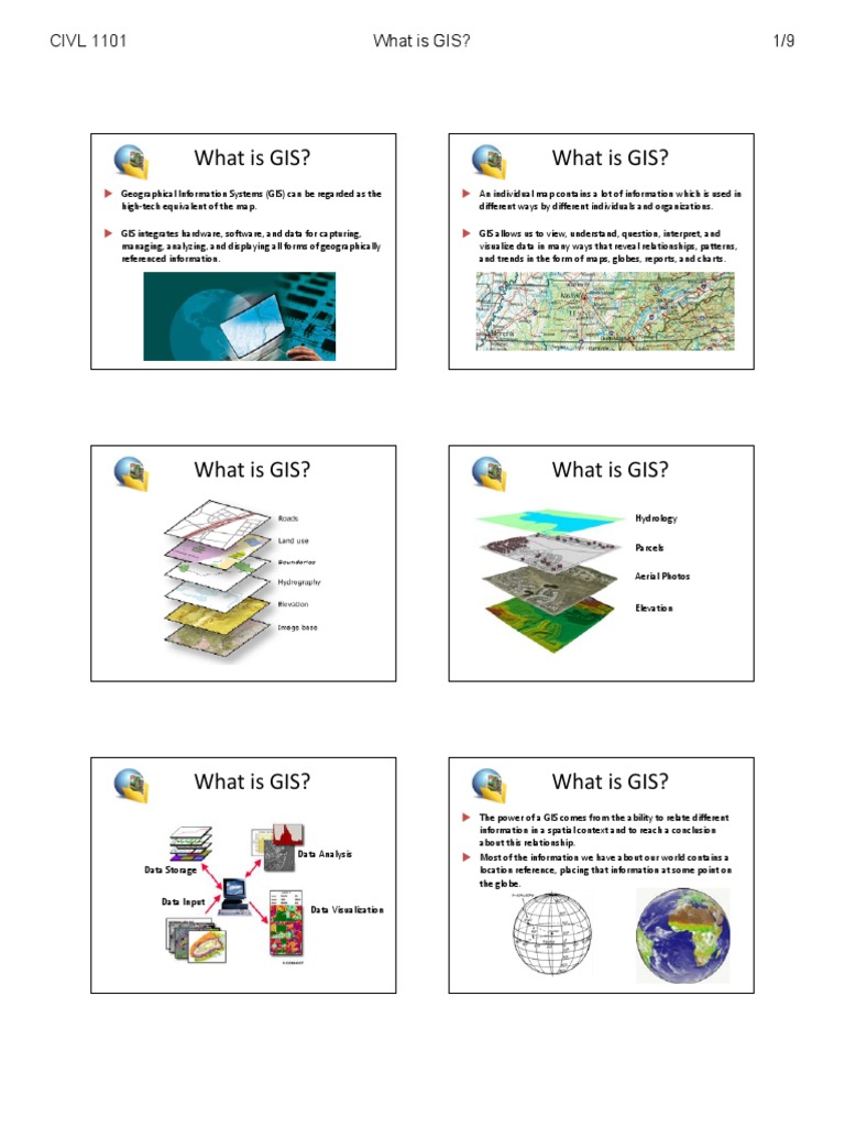 What Is GIS | PDF | Geographic Information System | Map