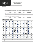 EGRA Assessment Tool | PDF