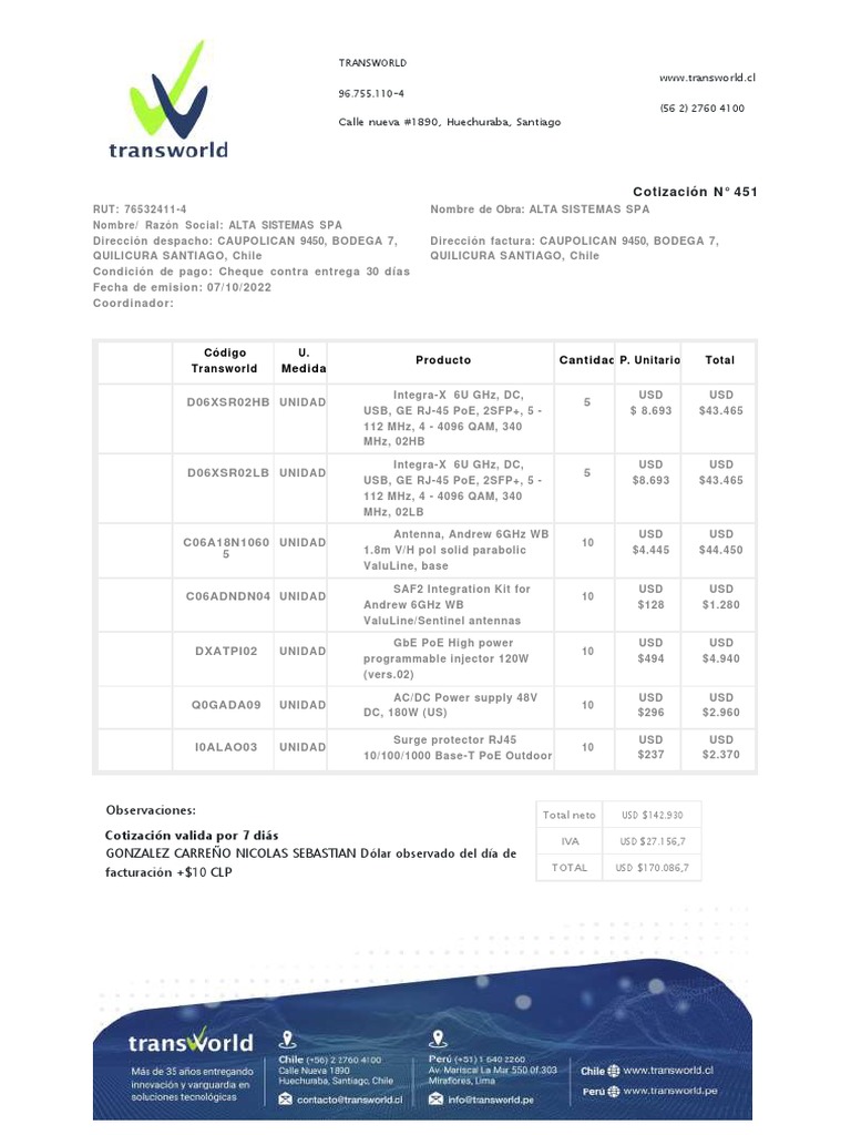 Alta Sistemas 07-10-2002 | PDF