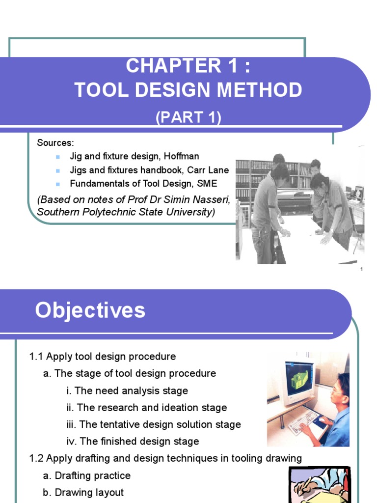 Tool Design - Chapter 1 (Part 1) | PDF | Design | Cost–Benefit Analysis