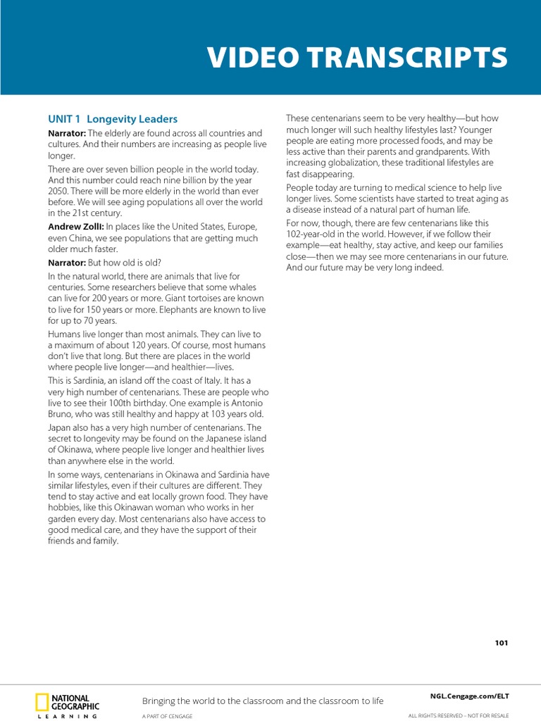 Pathways RW Level 2 Video Scripts | PDF | Lightning | Frog