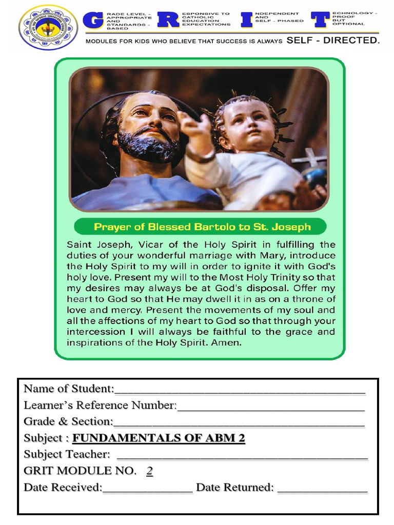 12 Fabm 2 Module 2 of First Quarter Olshco | PDF | Balance Sheet | Cash ...