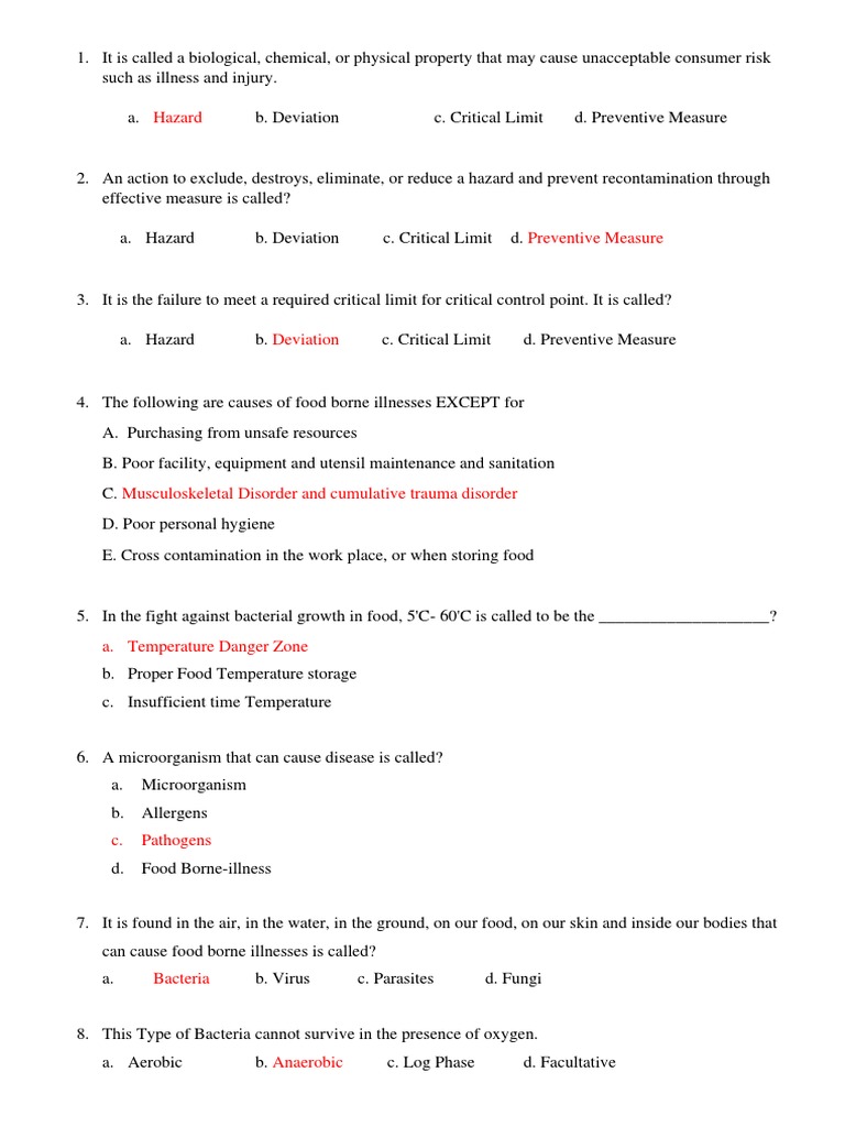 Answer Keys HPC | PDF | Oven | Grilling