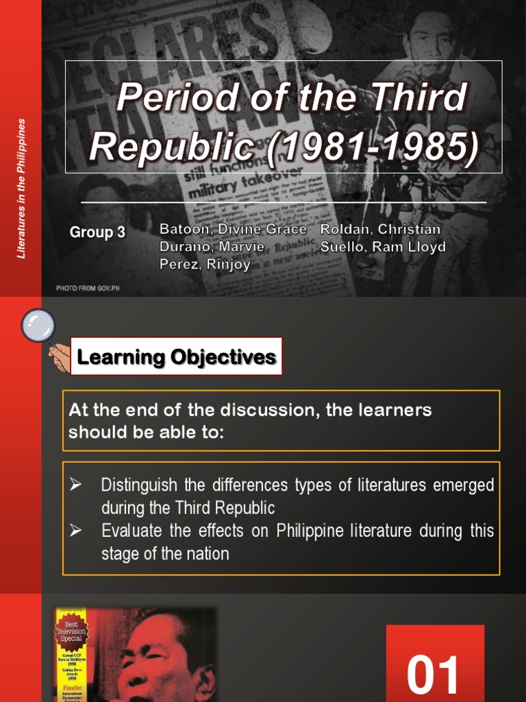 Period of The Third Republic (1981-1985) | PDF | Corazon Aquino ...