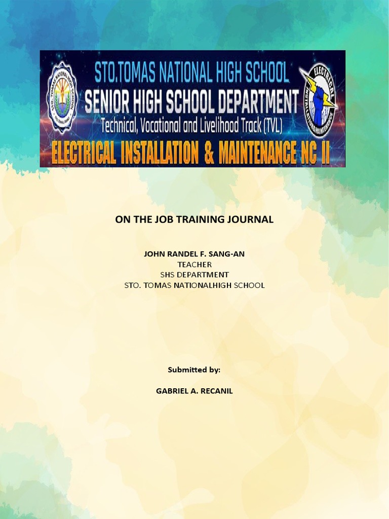 Insights from Electrical OJT Experience | PDF | Psychology | Learning