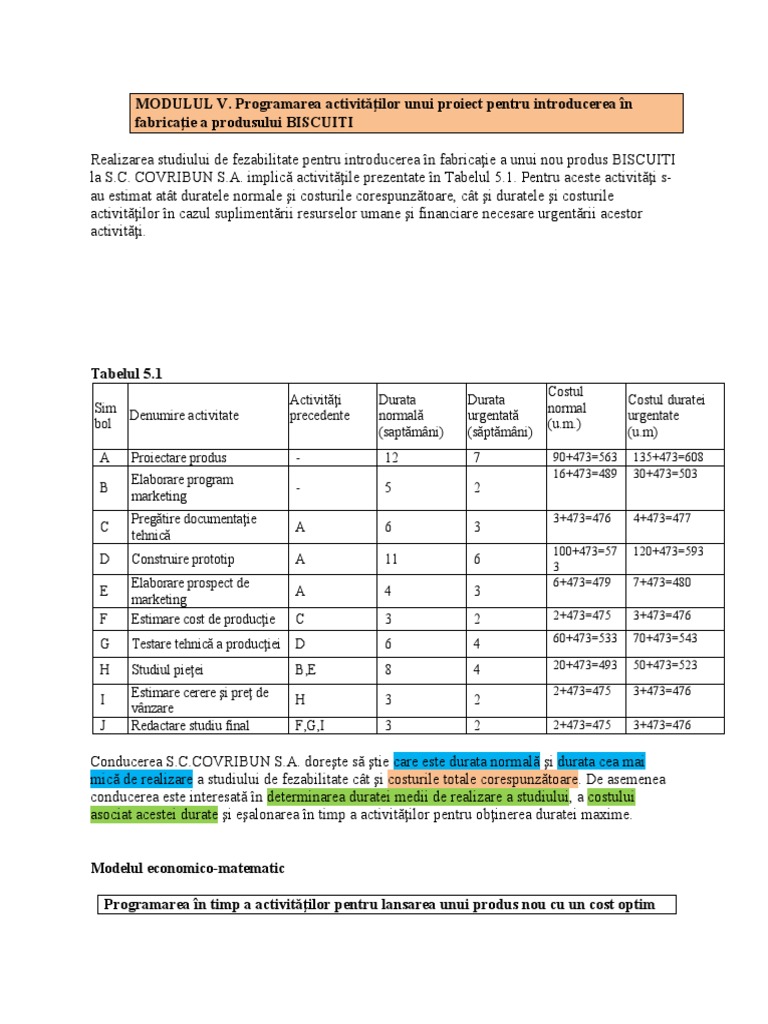 MODULUL V Petranici | PDF